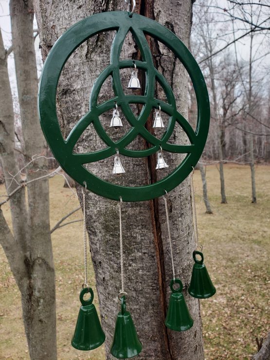Metal Celtic Knot Wind Chime | The World Tree