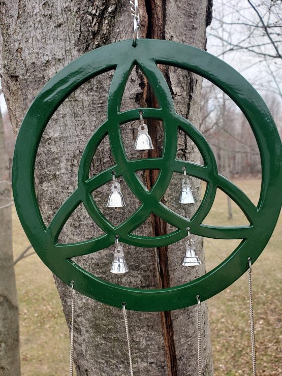 Metal Celtic Knot Wind Chime | The World Tree