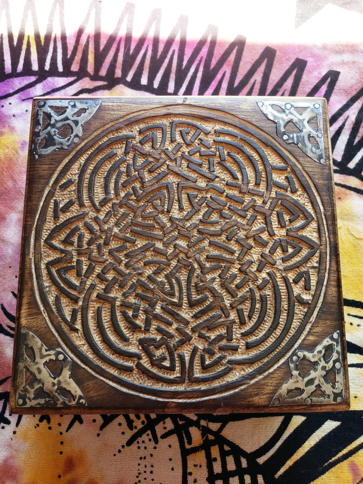 Celtic Knot Wood Celtic Box Set | The World Tree