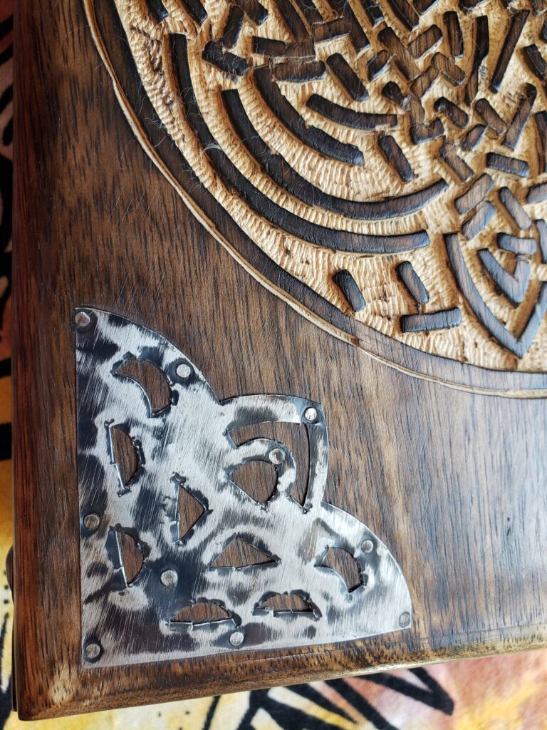 Celtic Knot Wood Celtic Box Set | The World Tree