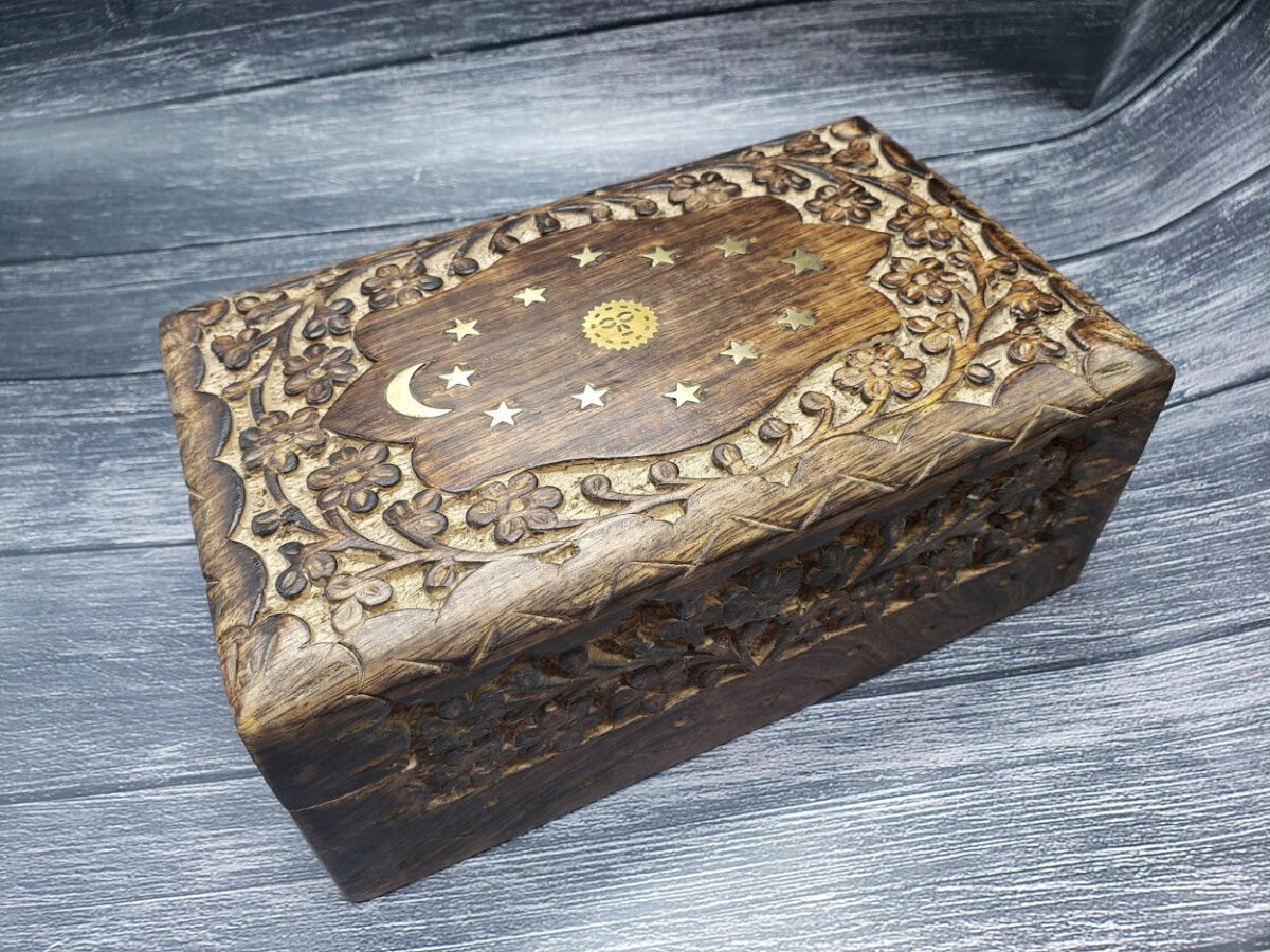 Celestial Floral Wood Celtic Box Set | The World Tree