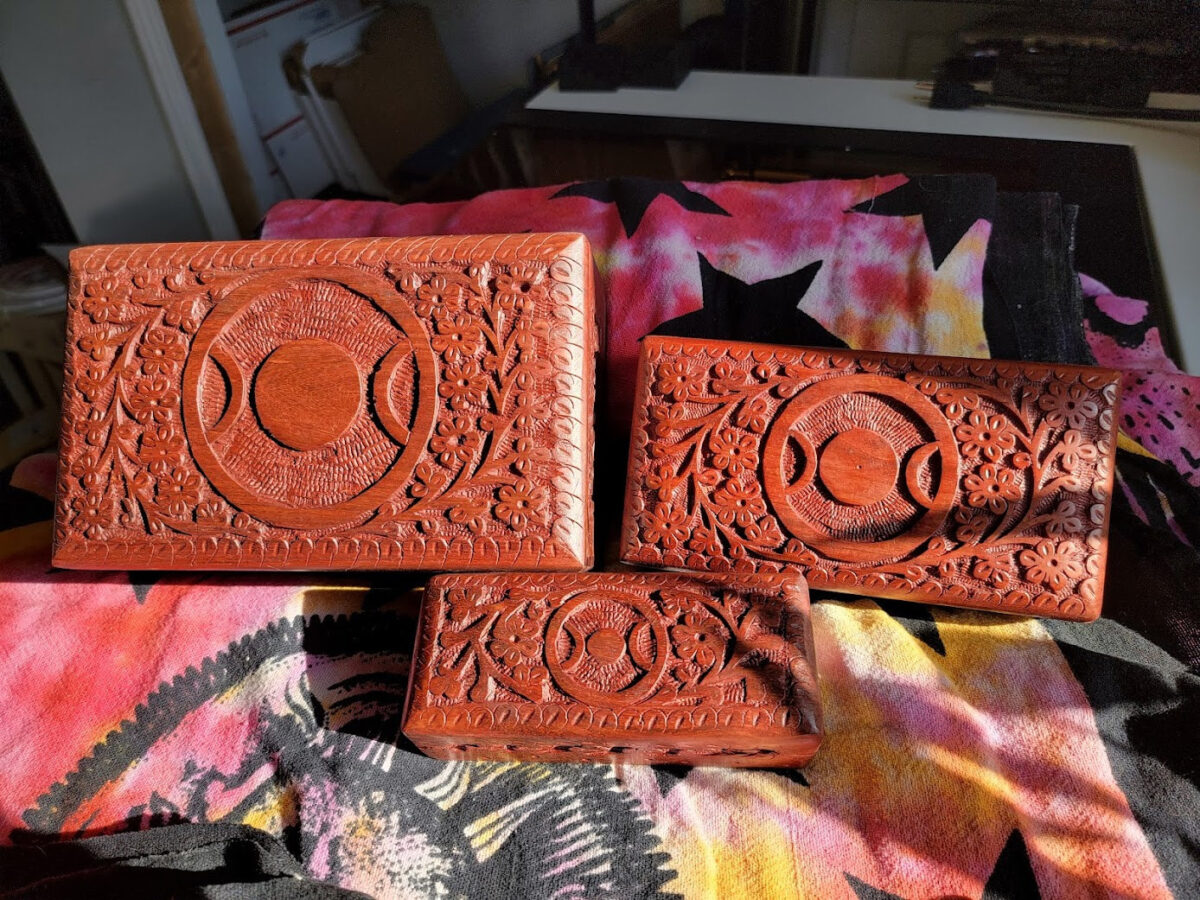Triple Moon Wood Celtic Box Set | The World Tree