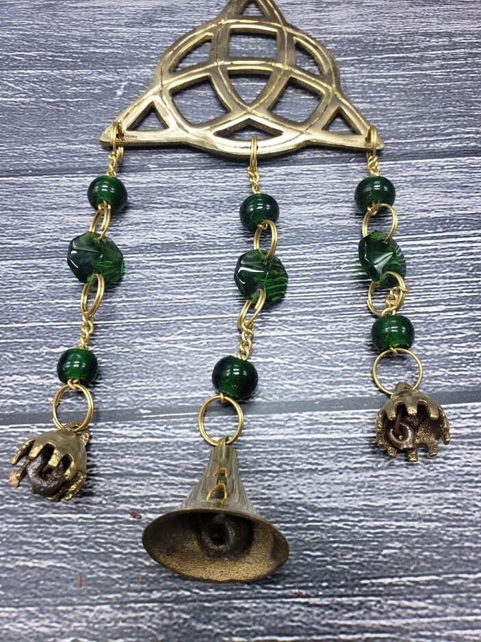 Metal Celtic Knot Wind Chime | The World Tree